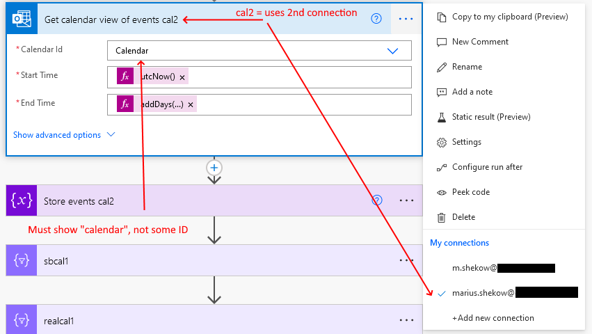 Synchronize two Outlook calendars with Power Automate Synchronize two Outlook calendars with Power Automate